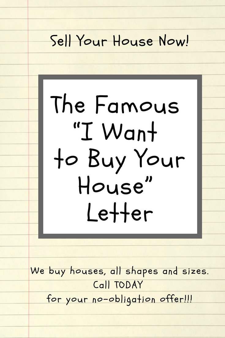 I Want To Buy Your House Letter Template The Shenbaum Group Inc 